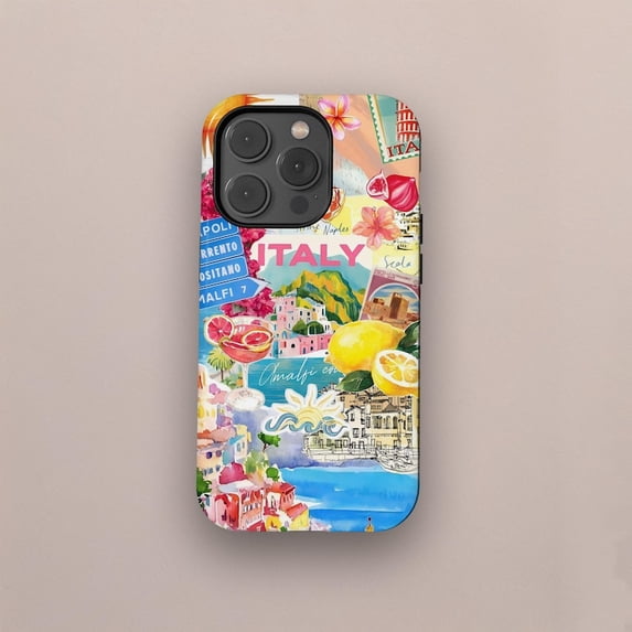Coquette Italian Summer Beach Vacation Collage Phone Case for iPhone 11 ...