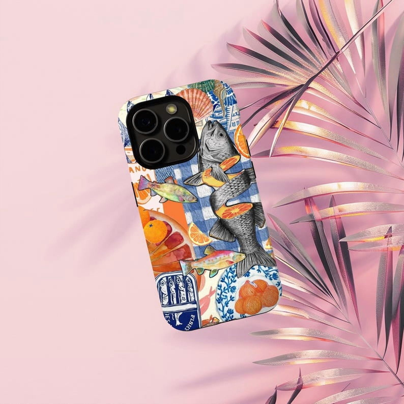 Coquette Italian Summer Collage Phone Case for iPhone 11 12 13 14 15 16 ...