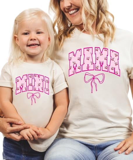 Coquette Mama And Mini Shirts, Mommy, And Me Outfits, Mother And ...