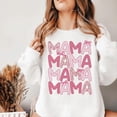 Coquette Mama Pink Bow Mothers Day Sweatshirt - Walmart.com