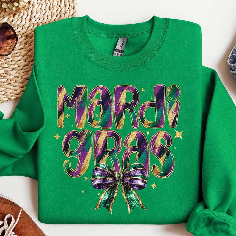 Coquette Mardi Gras Shirt, Fat Tuesday Shirt, Louisiana Mardi Gras T ...