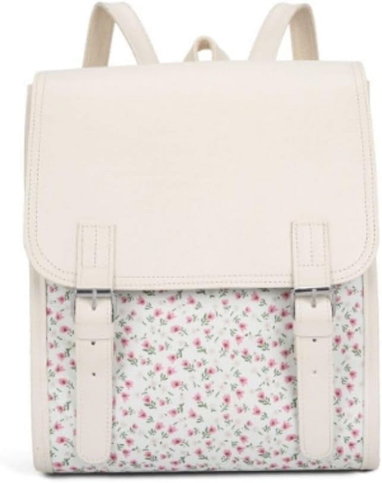 Coquette Mini Backpack Floral Backpack Preppy Leather Backpack Cute ...