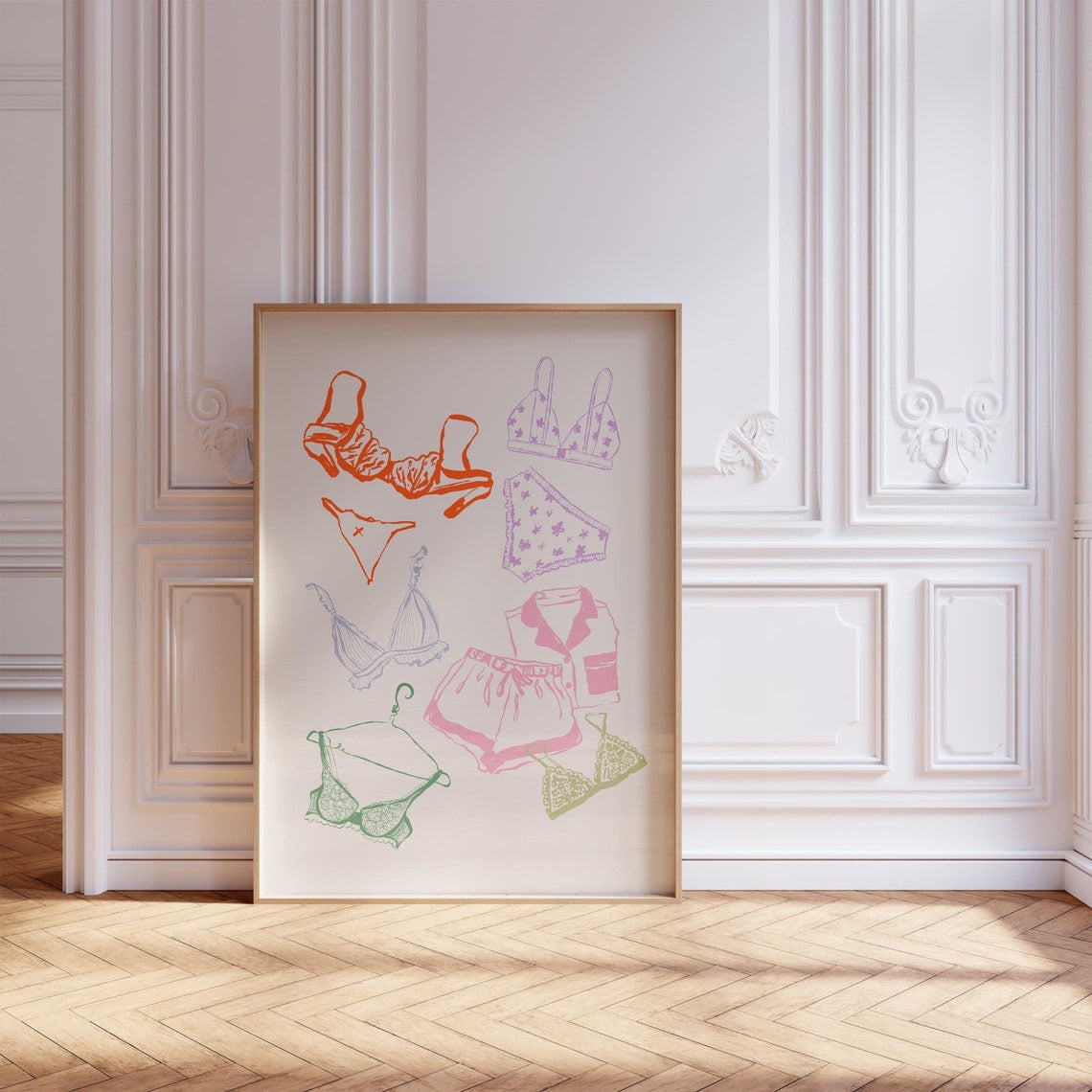 Coquette Poster Laundry Print, Coquette Wall Art Physical Print, Cute ...
