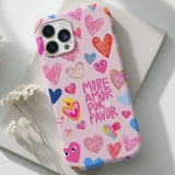 Coquette Preppy Pink Love Collage Phone Case for 17 16 15 14 13 12 11 ...