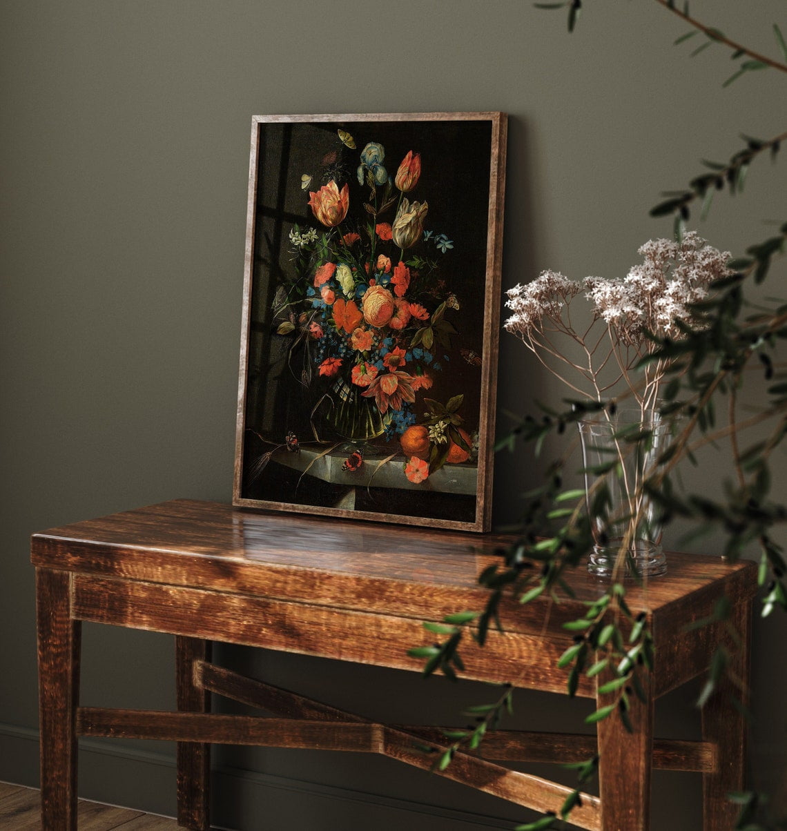 Coquette Prints, Flower, Antique Flowers Print, Moody Floral ...