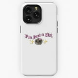 Coquette Sad Hamster Meme Funny Quote iPhone Case 17 to 11 Pro Max ...