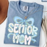 Coquette Senior Mom Shirt Grandmillennial Senior Mom Tshirt Senior Mama ...