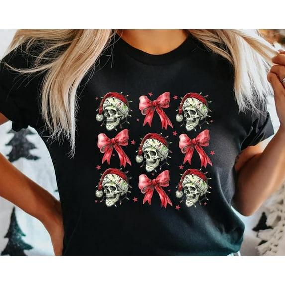 Coquette Shirt, Coquette Shirt, Skulls and Bows Coquette Shirt, Skull ...