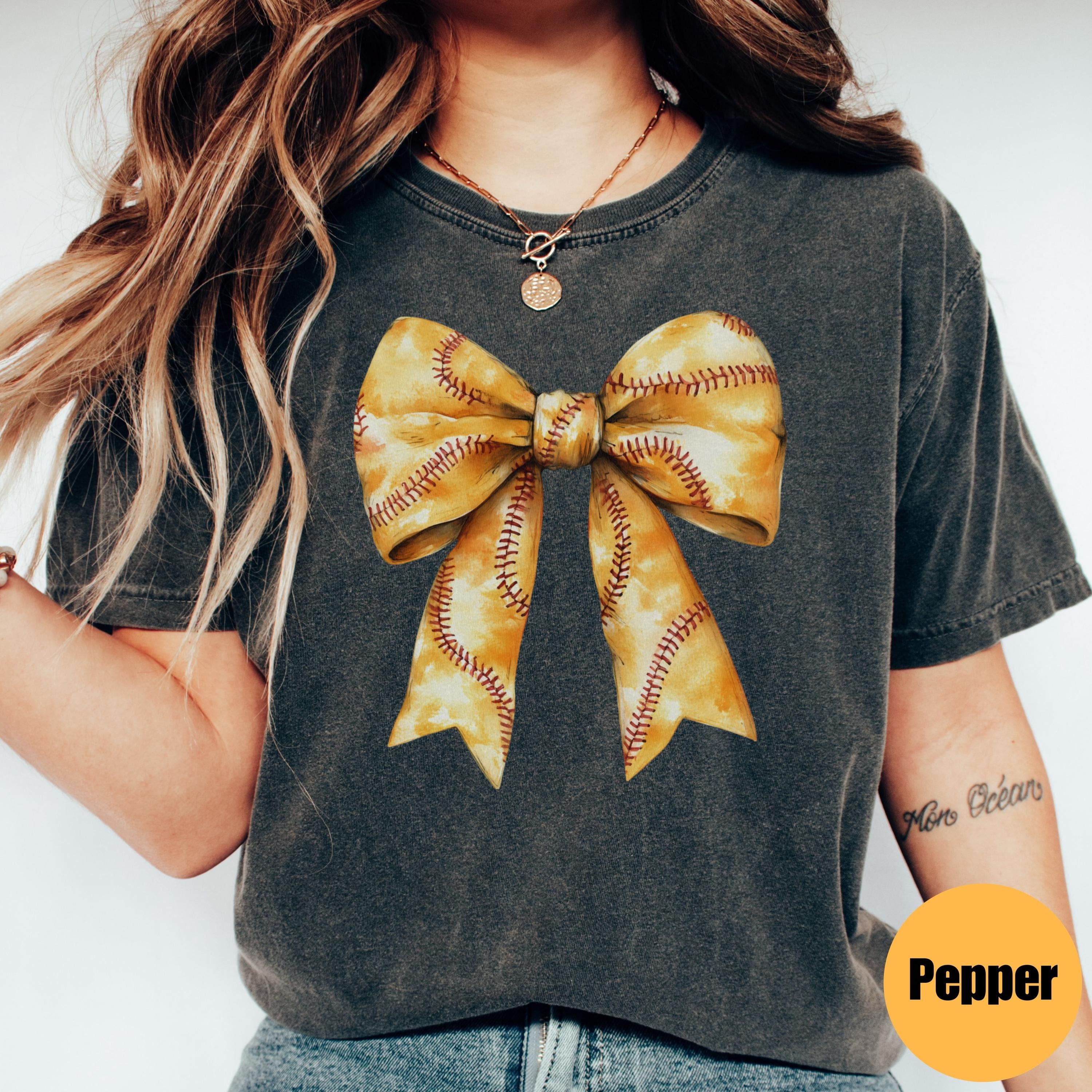 Coquette Softball Shirt, Softball Mom Shirt, Game Day Shirt, Fall ...