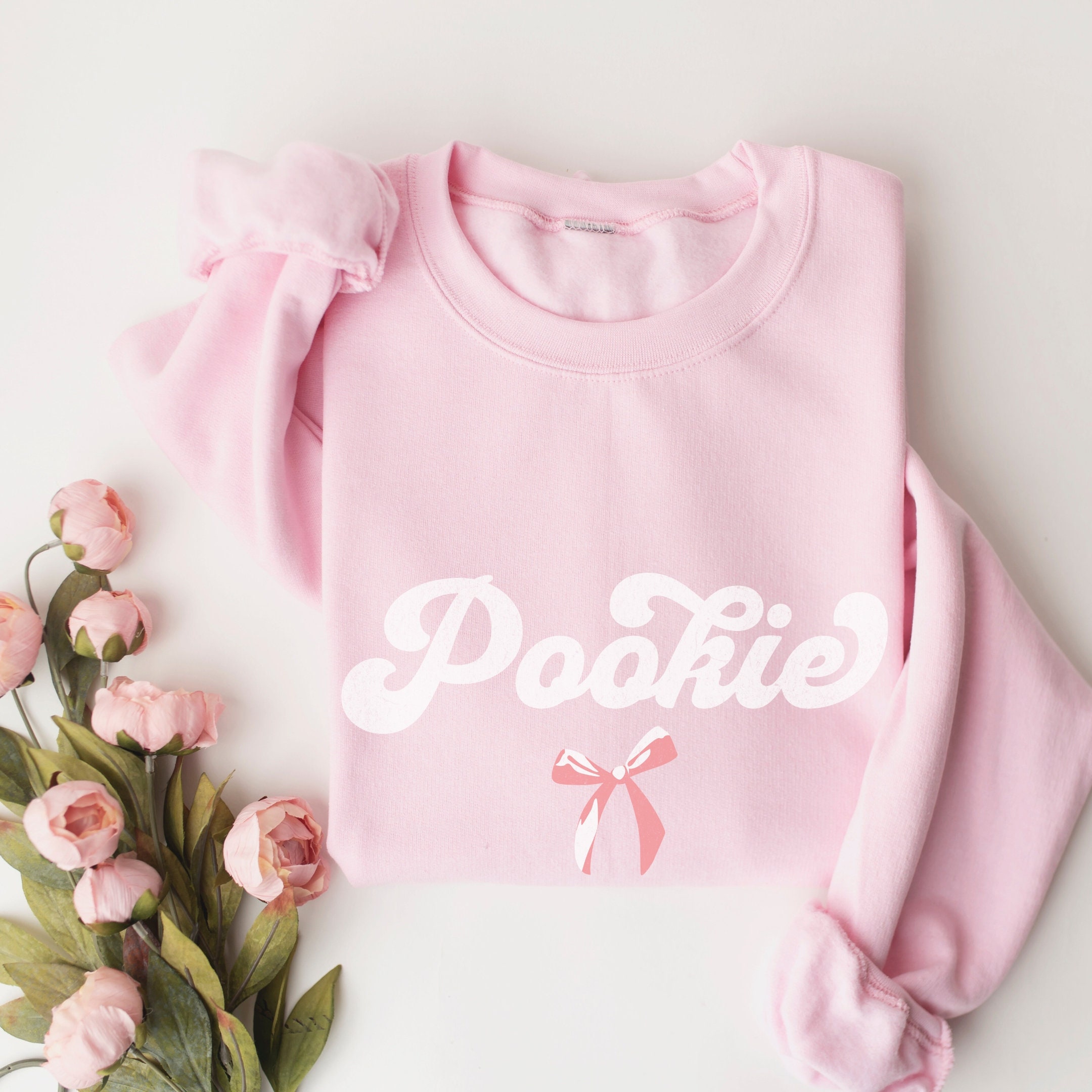 Coquette Sweatshirt, Pookie Sweatshirt, Anniversary Girlfriend, Sweater ...