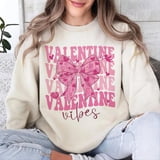 Coquette Valentine Soft Pink Sweatshirt - Walmart.com