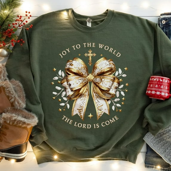 Coquette season Sweatshirt, Girly season Bow Sweater, Christian season ...