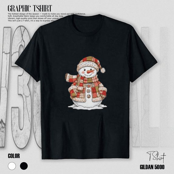 Coquettesnow Classic Snowman Teens Grandkids Family Holiday Cute Unisex ...
