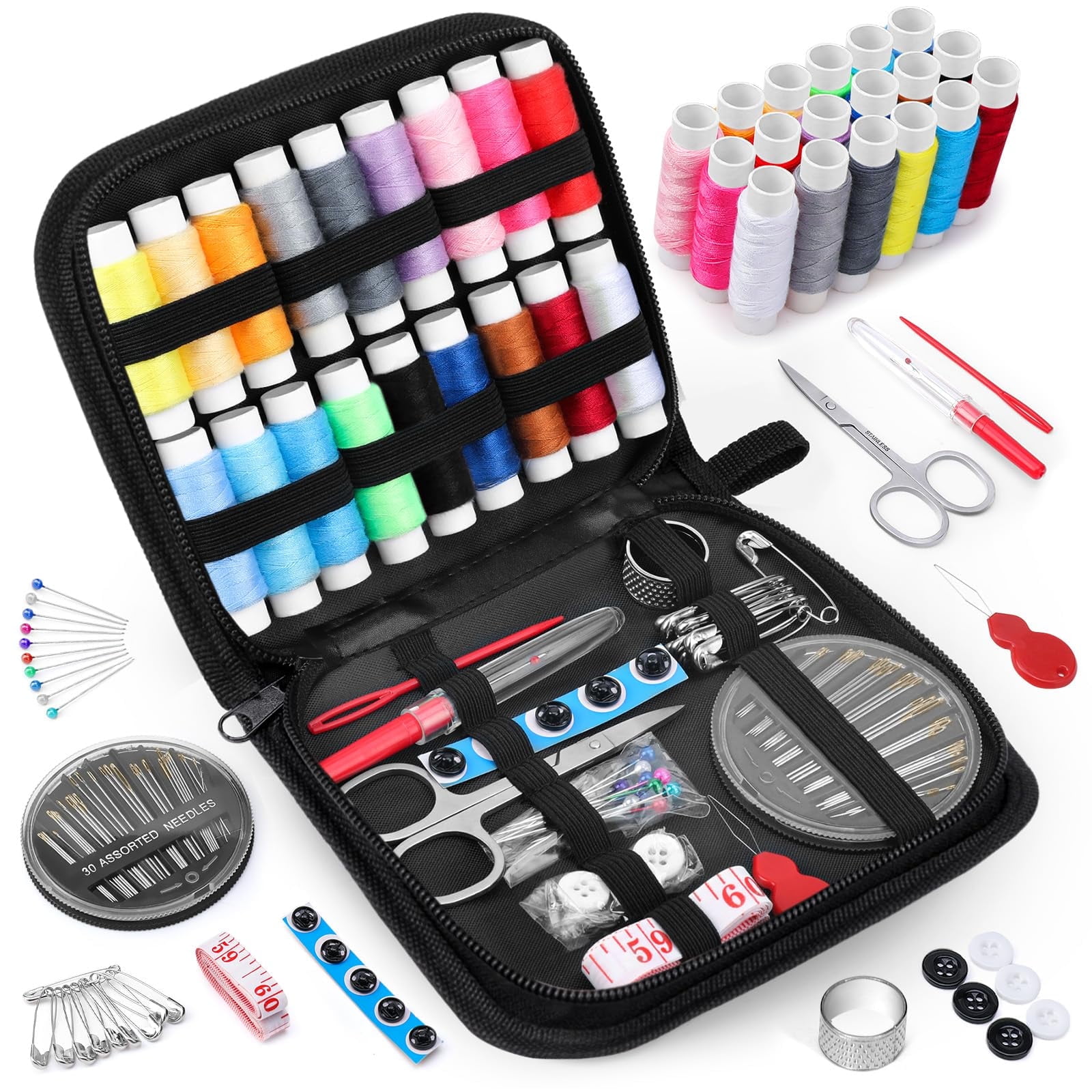 Coquimbo Sewing Kit Gifts for Mom Grandma Friend Beginner Kids Traveler ...