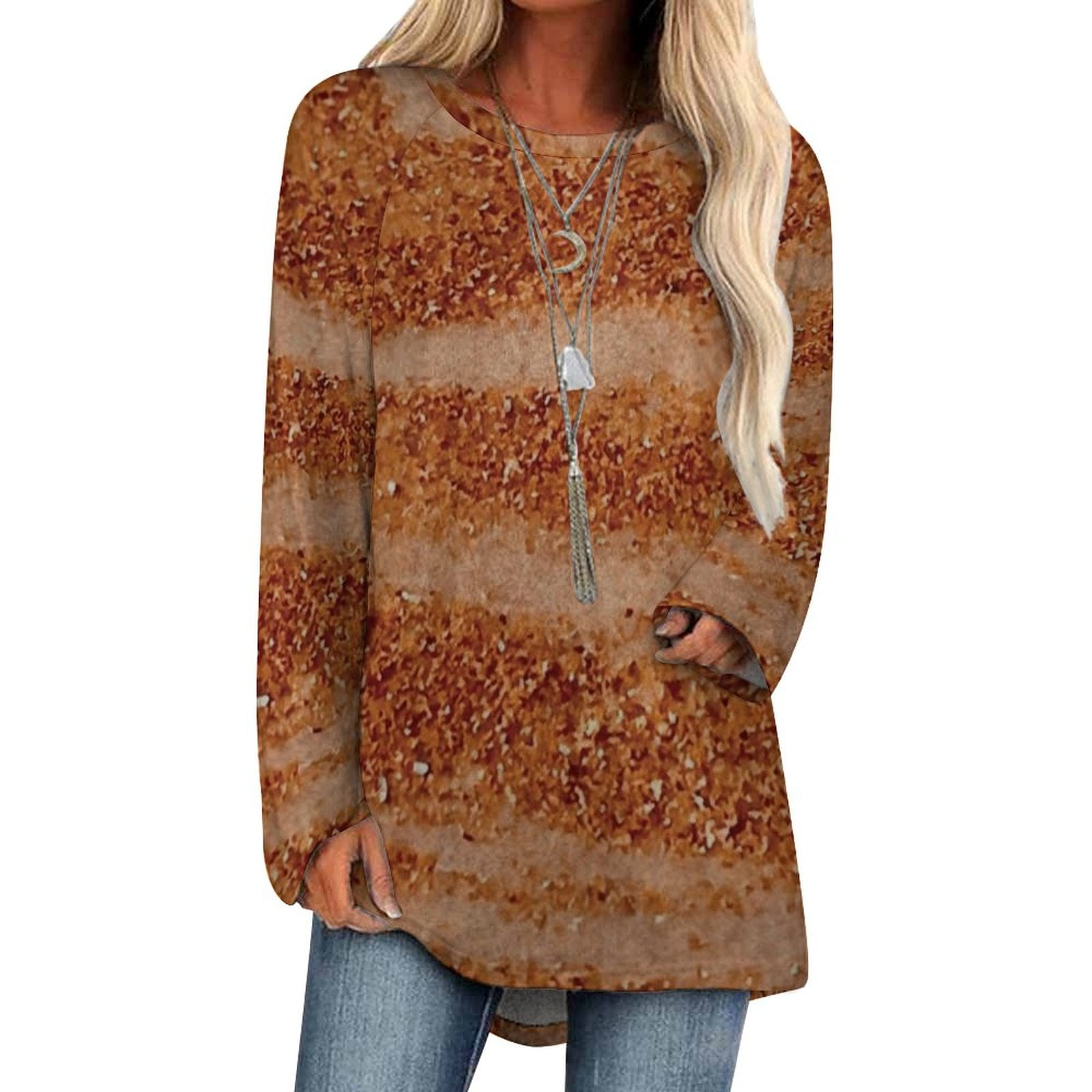 Coquina Sand Art Oversized Hoodie Women Drawstring Sweatshirts ...