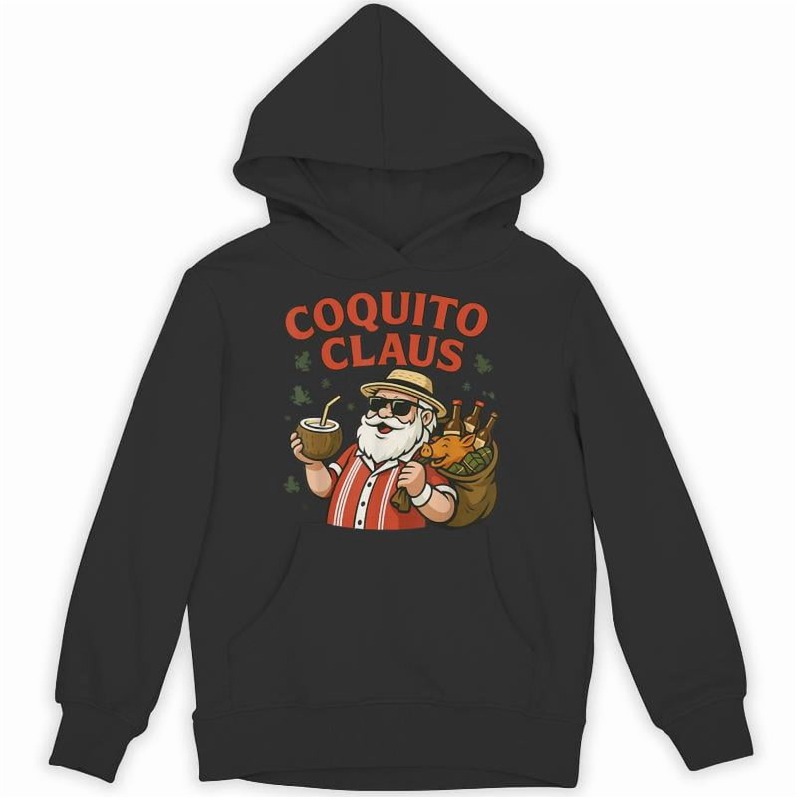 Coquito Claus Funny Puerto Rican Christmas Holiday Drink Family Spanish ...