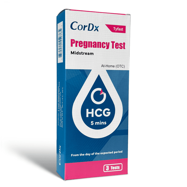 Cordx One Step Hcg Pregnancy Test Cassette 7 Pack