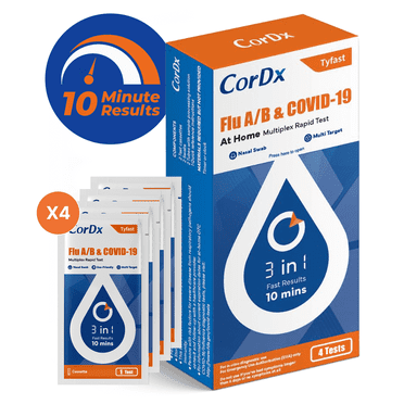 iHealth COVID-19, Flu a & b 3-in-1 Antigen Rapid Test, 2 Tests HSA/FSA ...