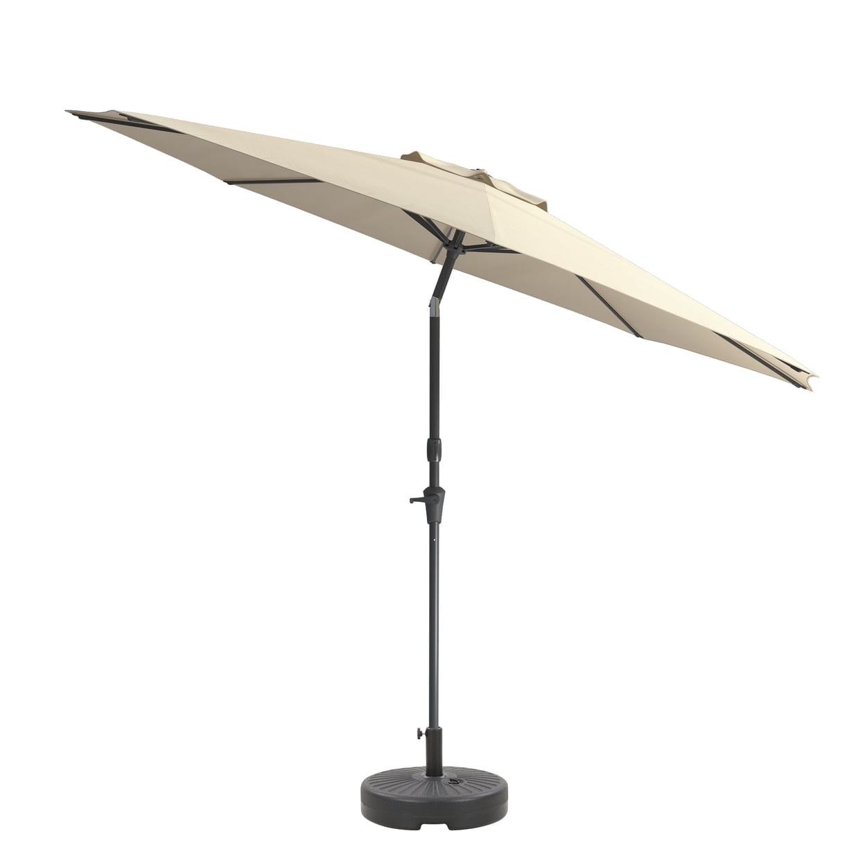 CorLiving 10 Foot Wind Resistant Patio Umbrella, Outdoor Parasol with ...