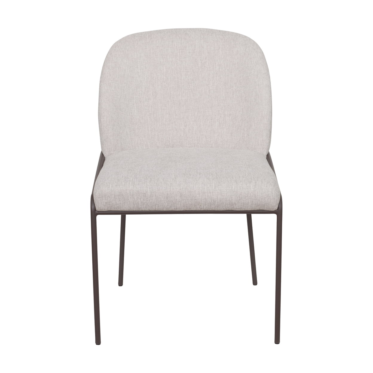 CorLiving Blakeley Dining Room Furniture - Set of 2 Light Gray Fabric ...