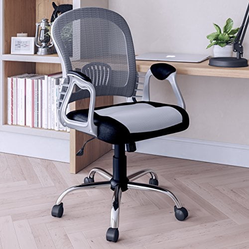 CorLiving Workspace Office Chair, Black/Grey - Walmart.com