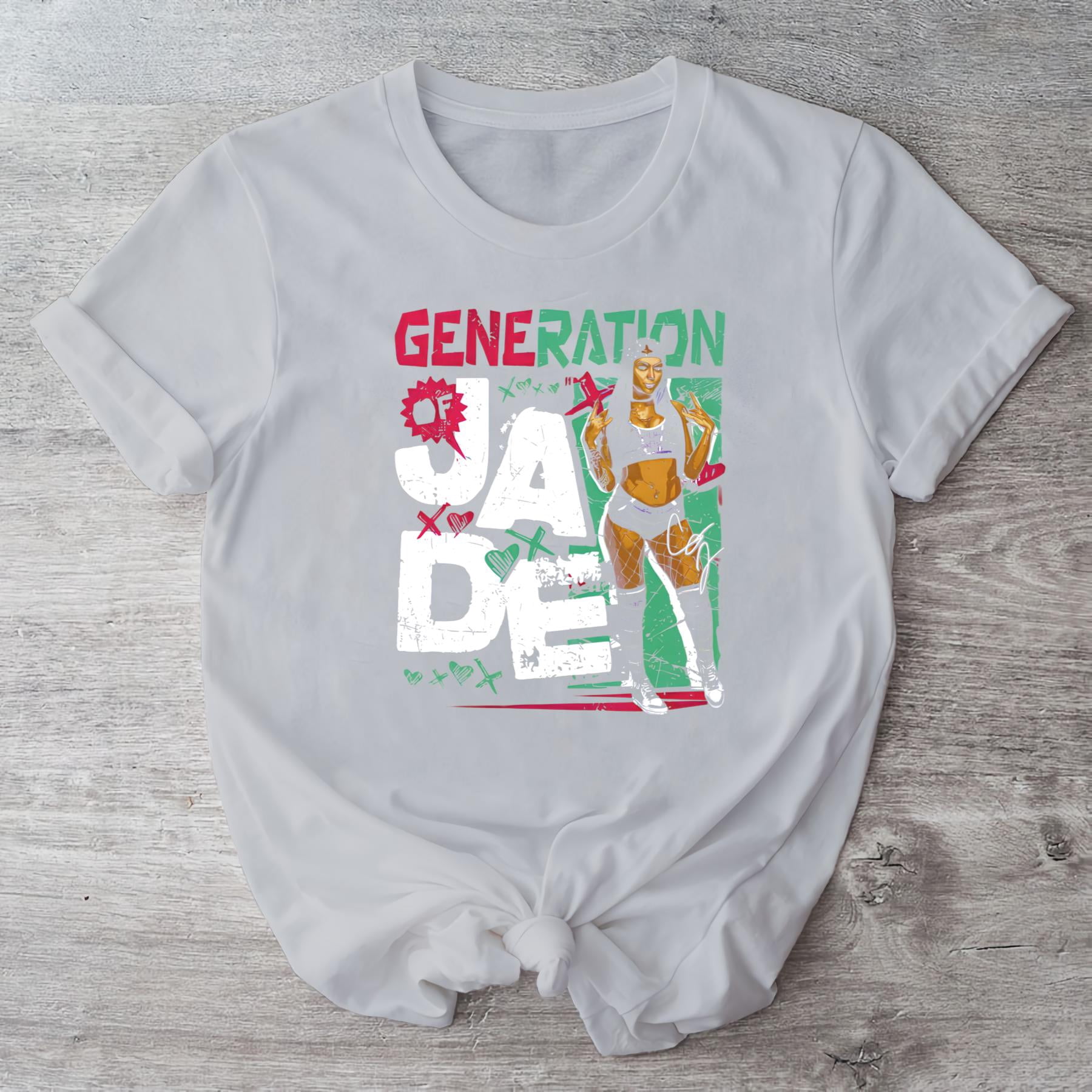 Cora Jade Generation Of Jade Black T-shirt-TH40736 - Walmart.com
