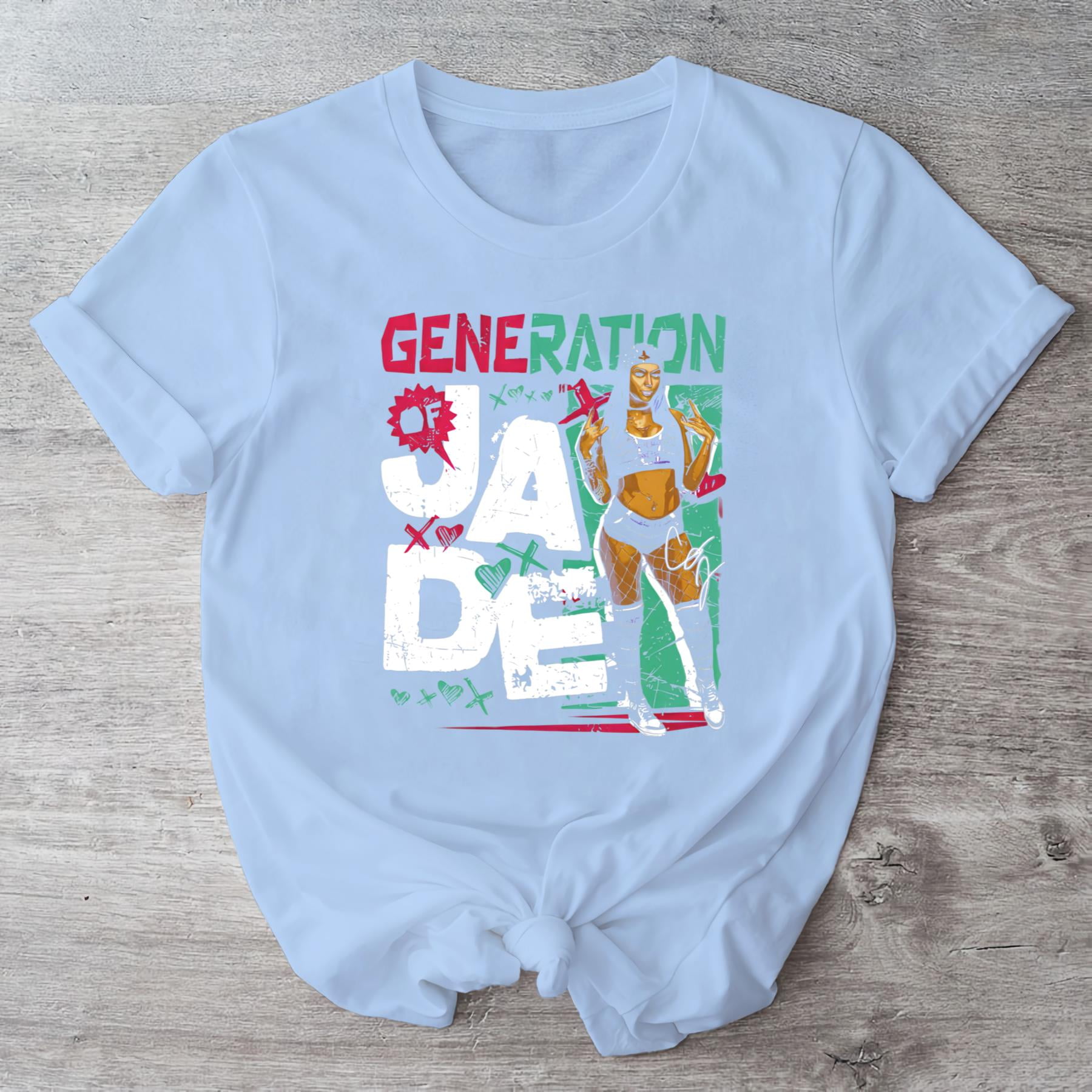 Cora Jade Generation Of Jade Black T-shirt-TH40736 - Walmart.com