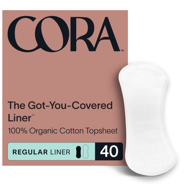 Cora Organic Ultra Thin Period Liners 40 Ct. - Walmart.com