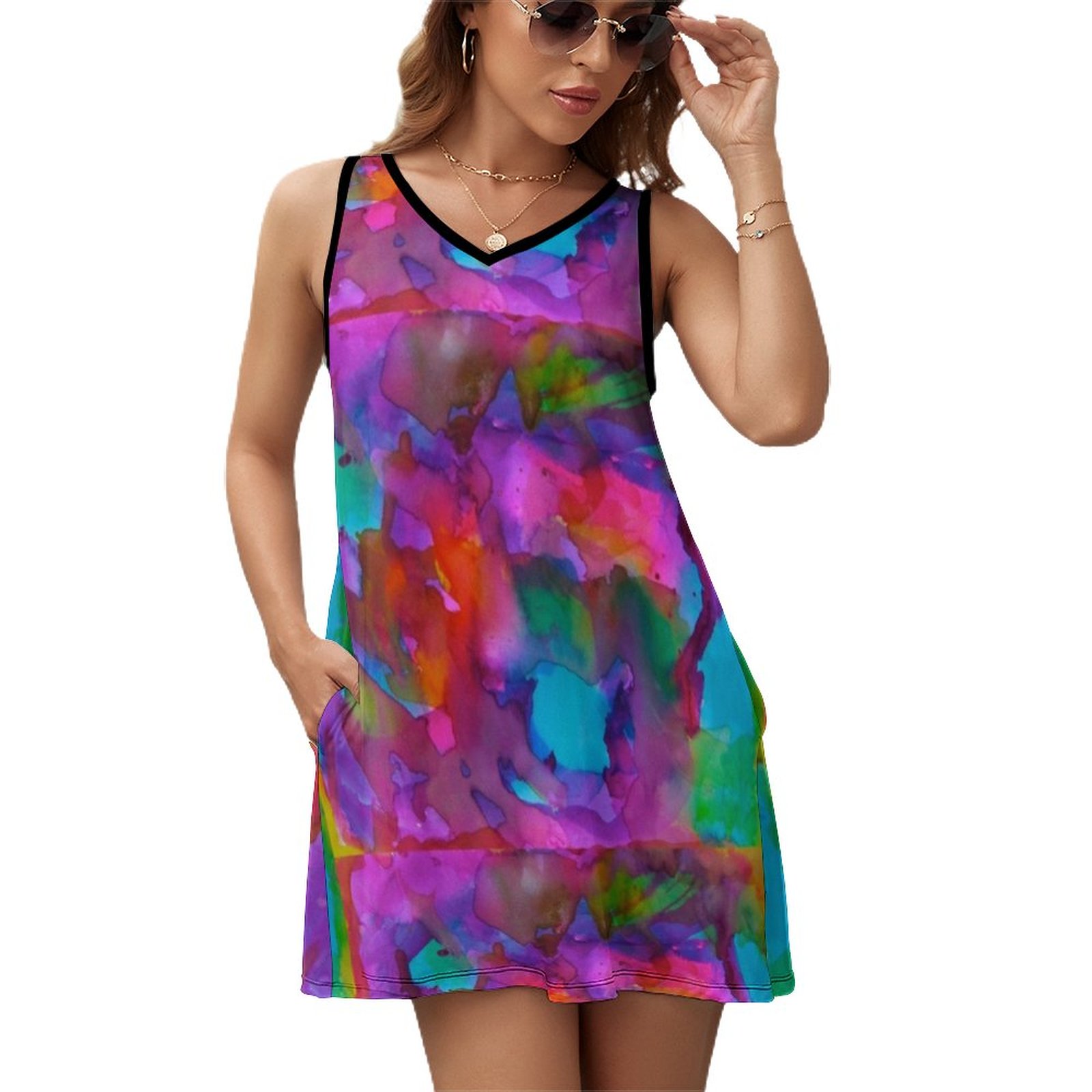Cora'S Square Neck Dress New Plus Size Elegant Women Waist Tight Dress ...