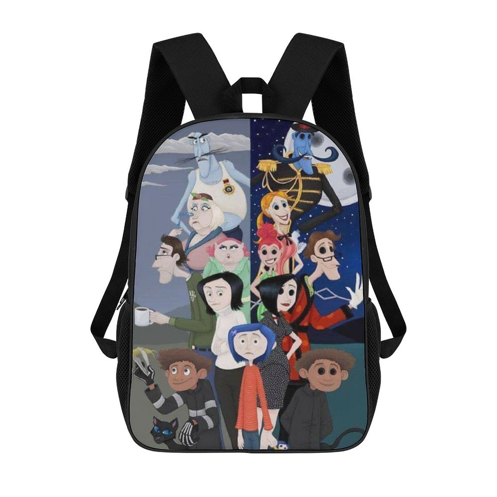 Cora_line 3D Print 17inch Laptop Backpack Personalized Backpack for ...