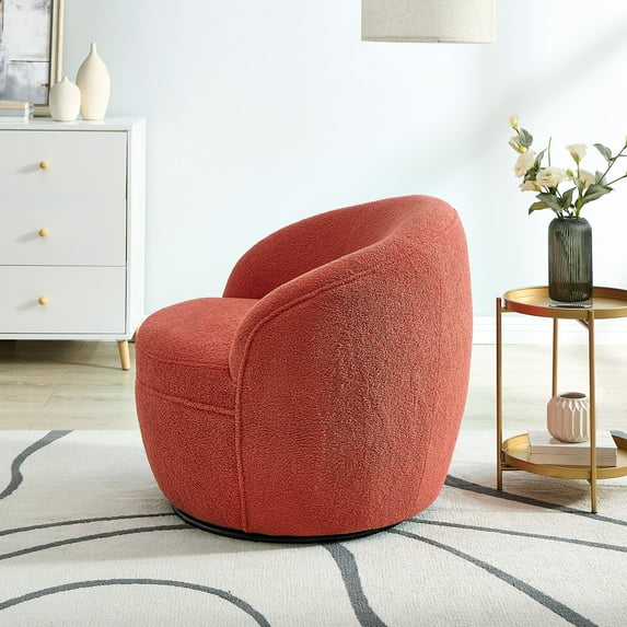 Coral 360 - Degree Swivel Barrel Chair | Enjoy Flexibility in Any Room ...