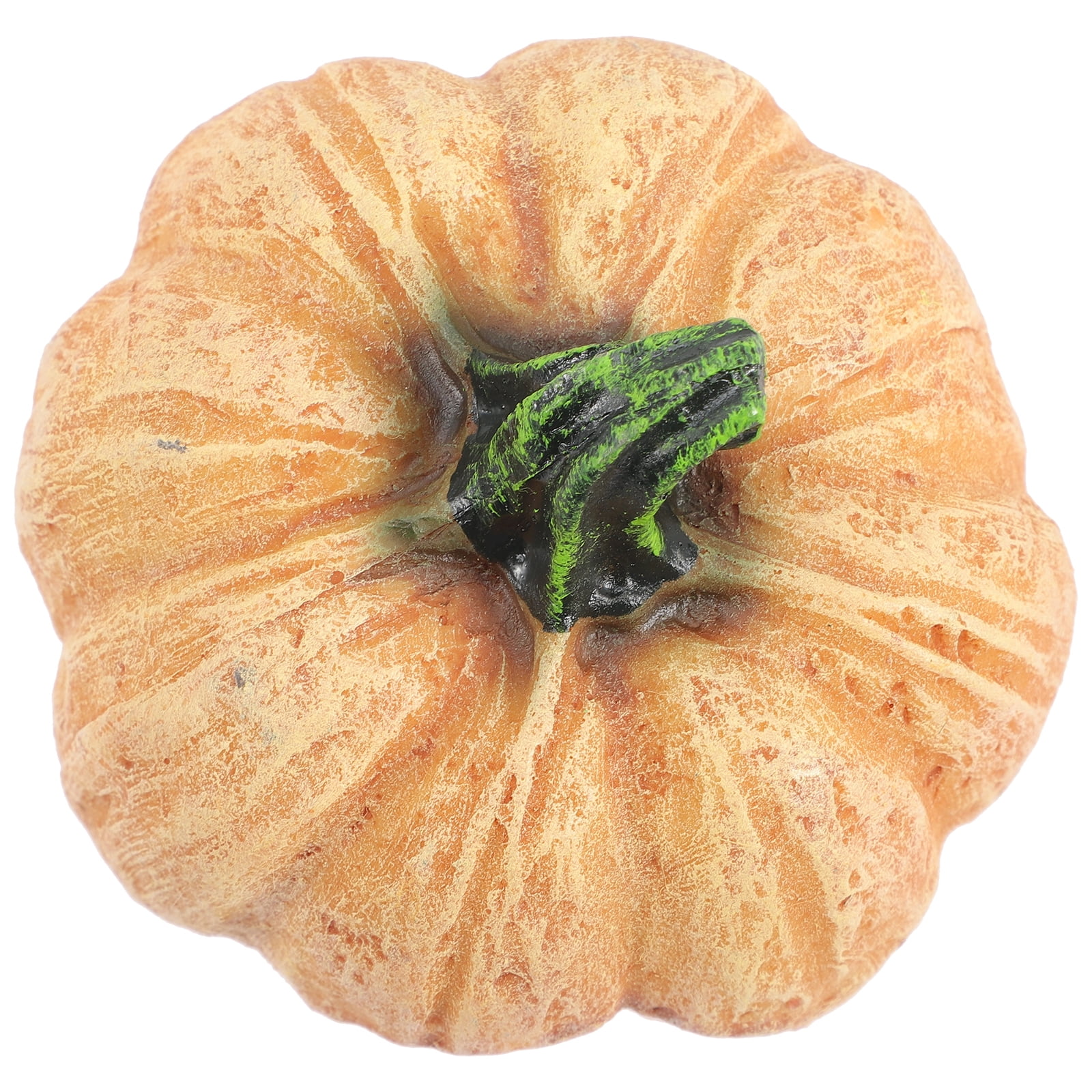 GOOHOCHY Orange Resin Pumpkin Shaped Fish Cave for Decoration in ...