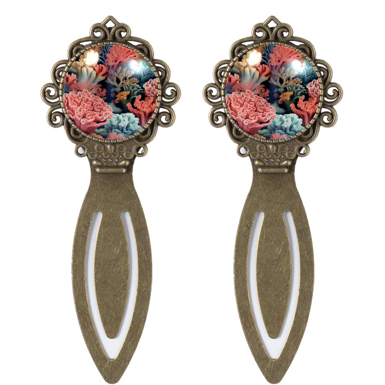 Coral Book Accessories: Vintage Copper- Set of 2, Stainless Steel ...