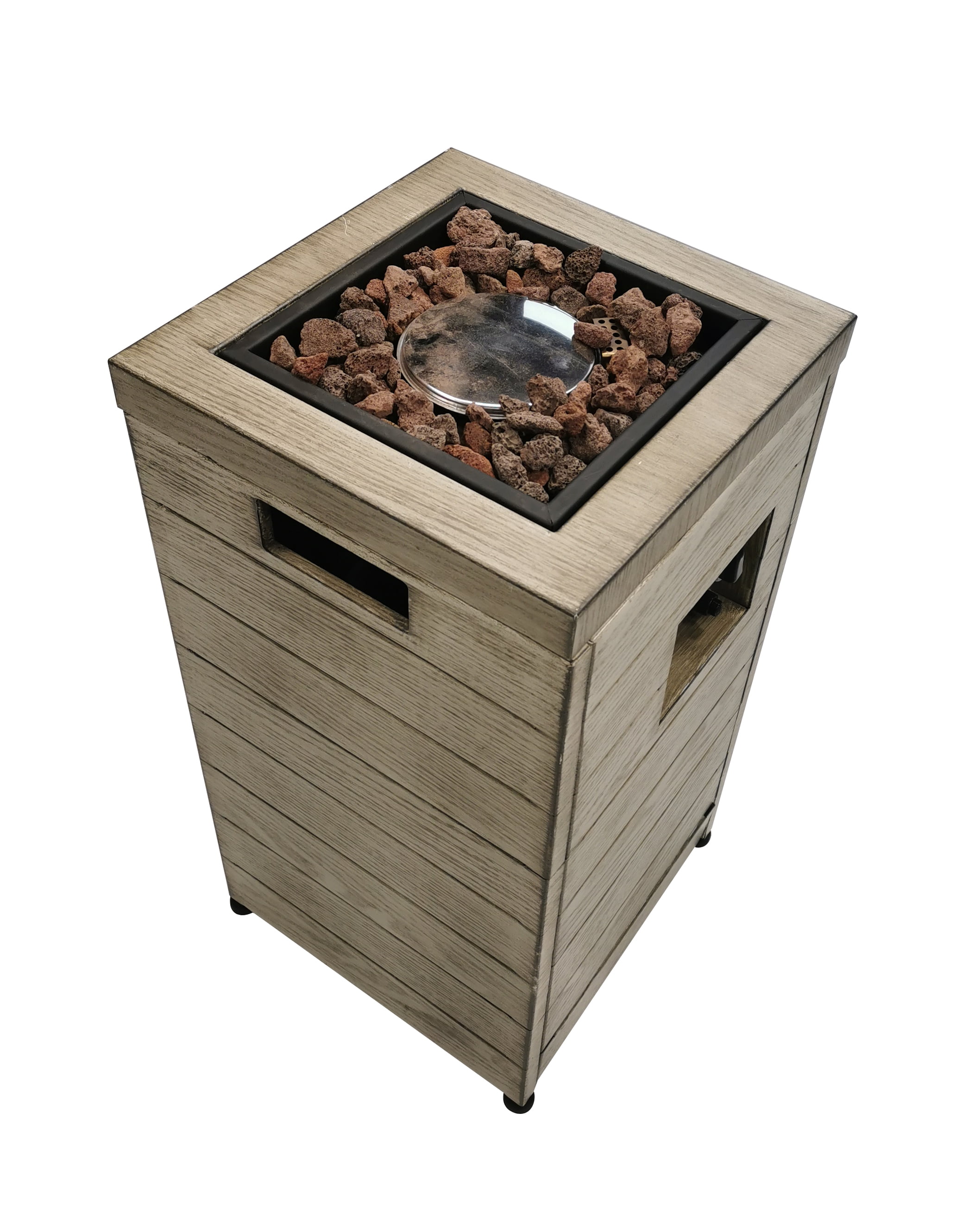 Coral Coast Haider Outdoor Propane Gas Fire Column - Walmart.com