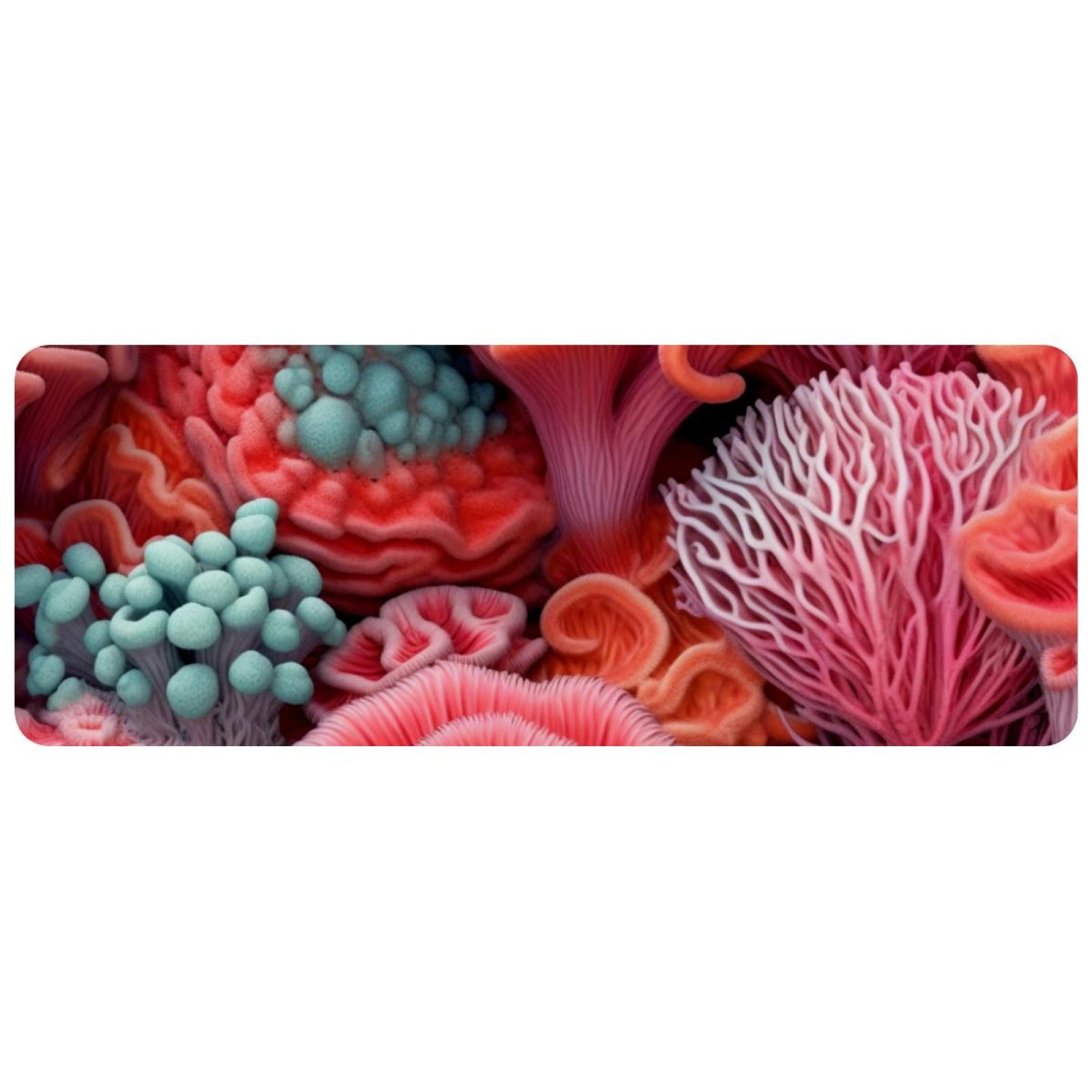 Coral Computer Mouse Pad,Rubber Mouse Mat for Gaming, Office, Laptop ...