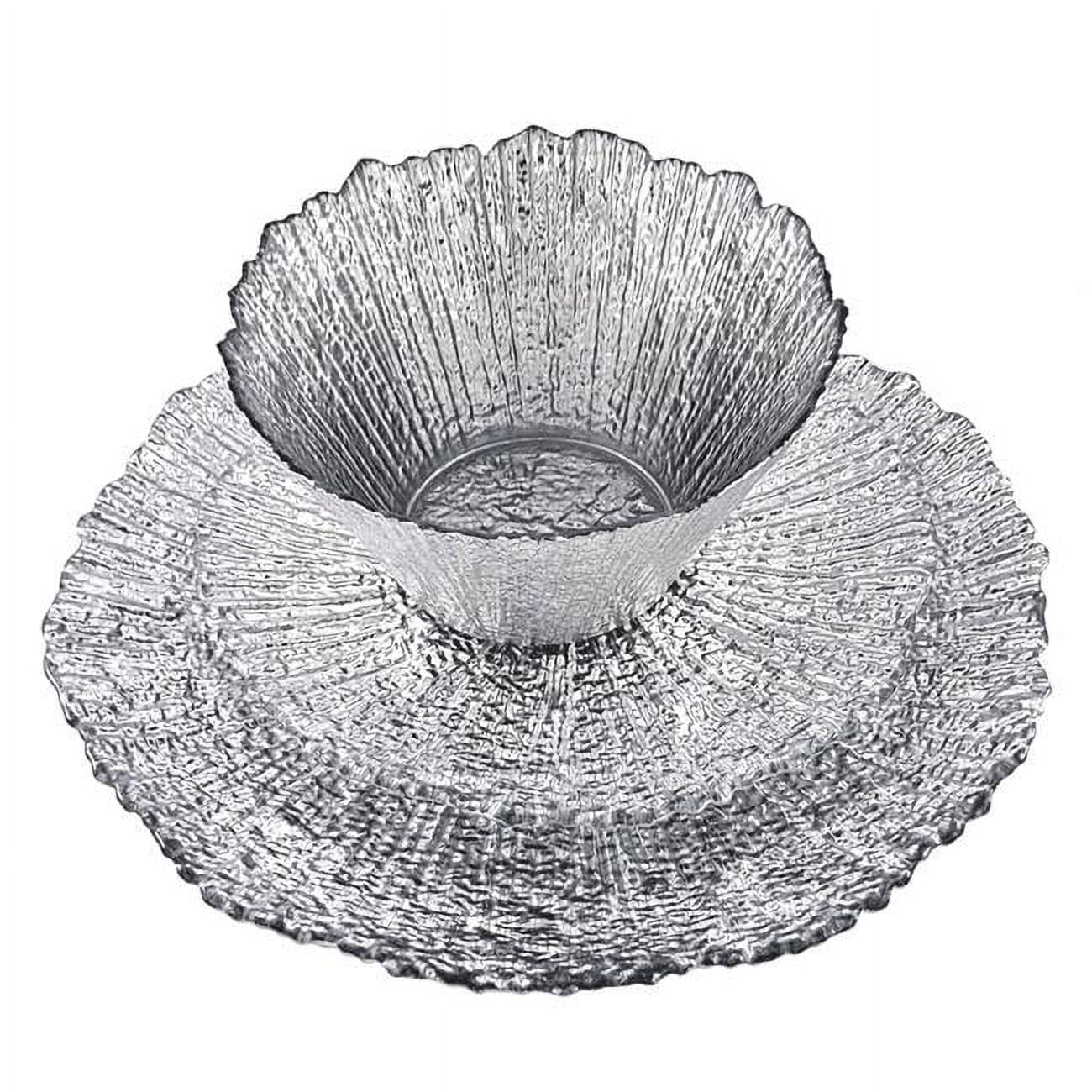 Coral Dinnerware Set, Silver - 12 Piece - Walmart.com