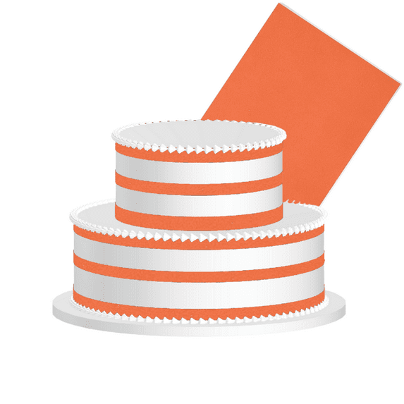 Coral Edible Frosting Sheet Premium Icing Sheet for Cakes, Cupcakes ...