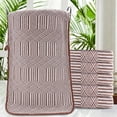 Coral Fleece Absorbent Towel 29.5x13.8 Inch Plush Quick Dry Nylon Blend ...