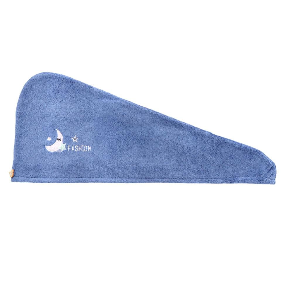 Coral Fleece Hair Cap - Quick Drying, Waterproof Triangle Design for ...