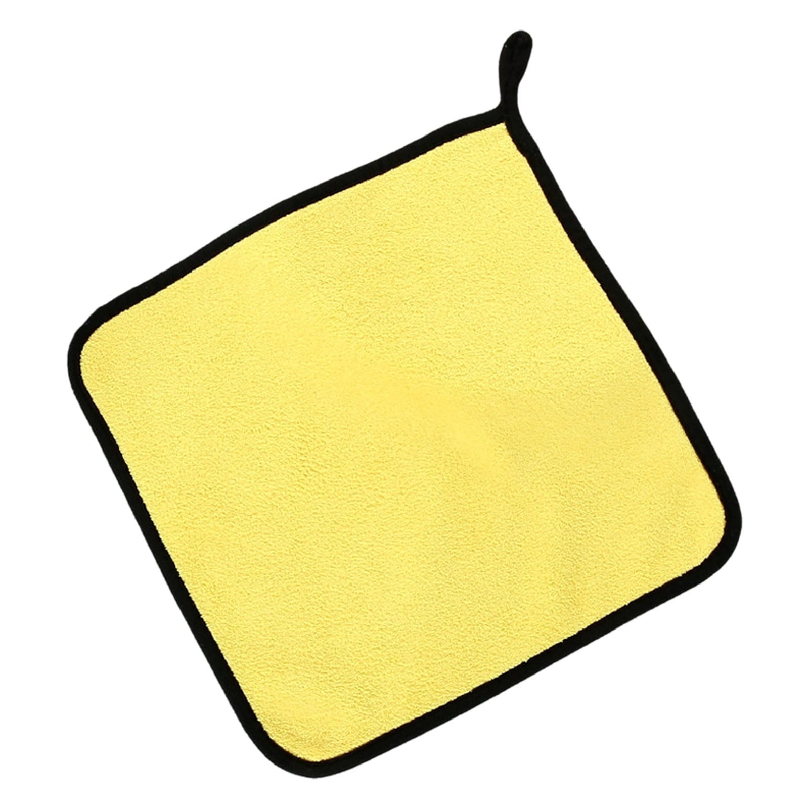 Coral Fleece Microfiber Cleaning Towels, Absorbent Thick Lint Free ...