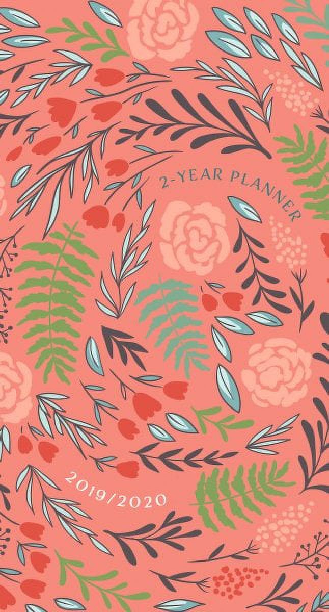 Coral Floral 2019/2020 Planner - Walmart.com