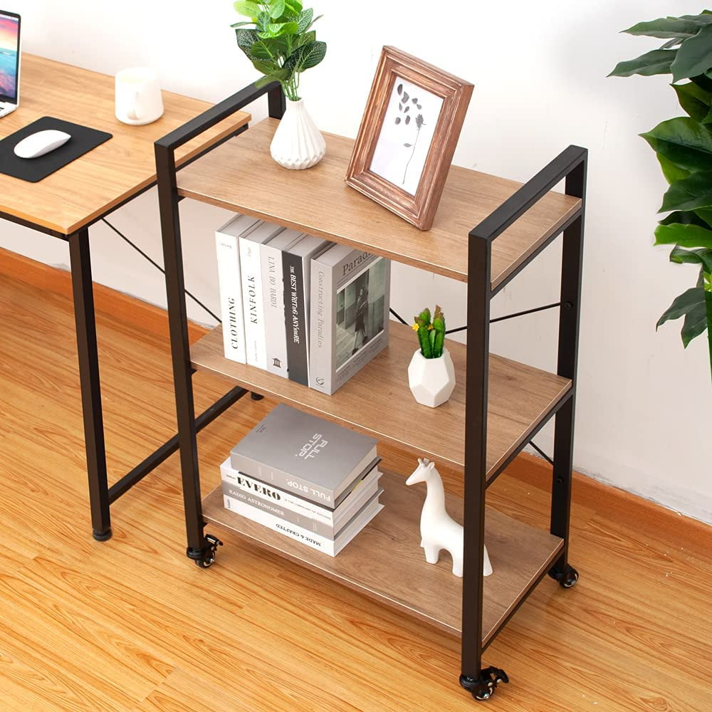 Coral Flower 3-Tier Kitchen Storage Rack Shelf Unit for Living Room ...