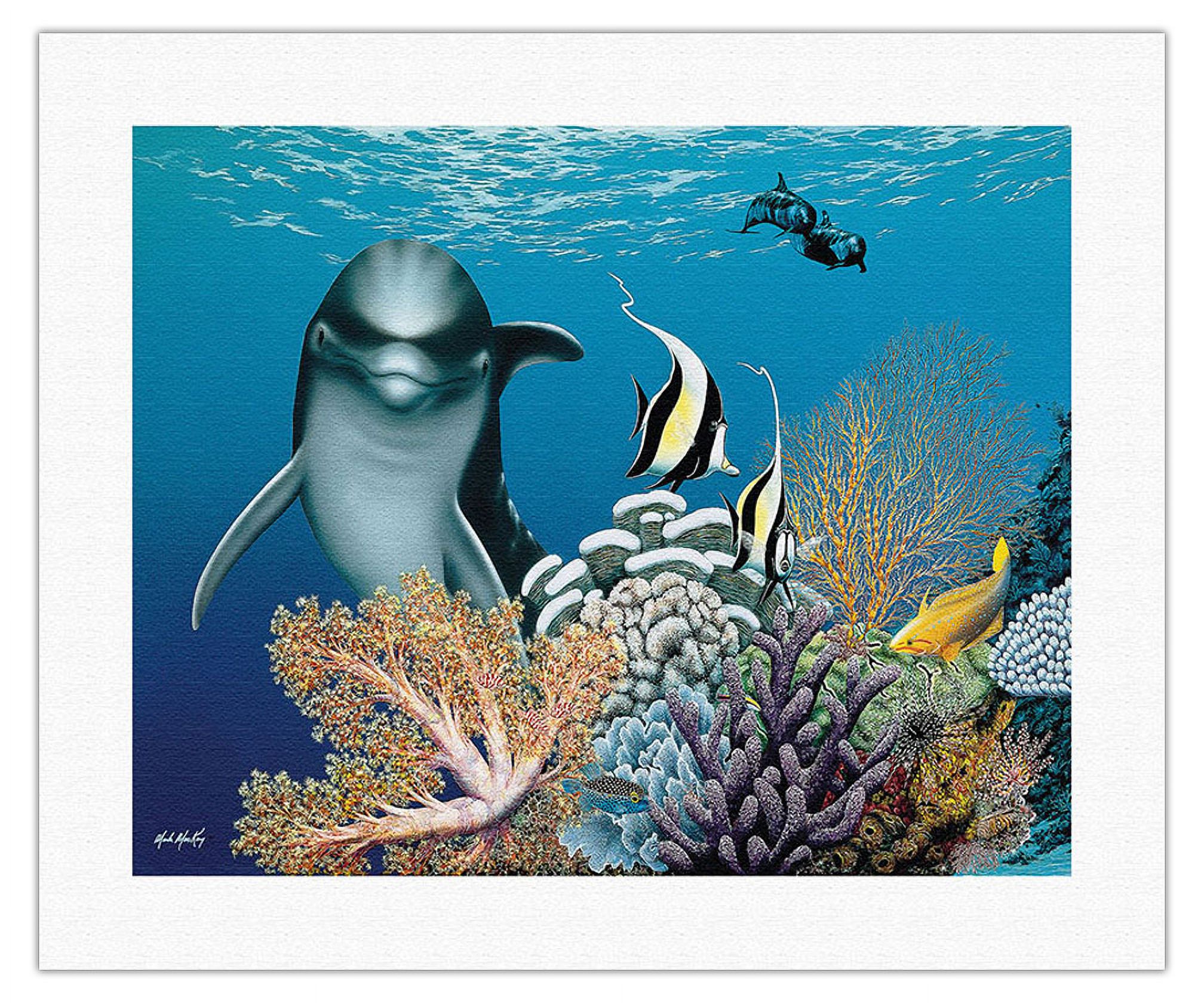 Coral Garden - Hawaiian Dolphin (Nai’a) - From an Original Color ...