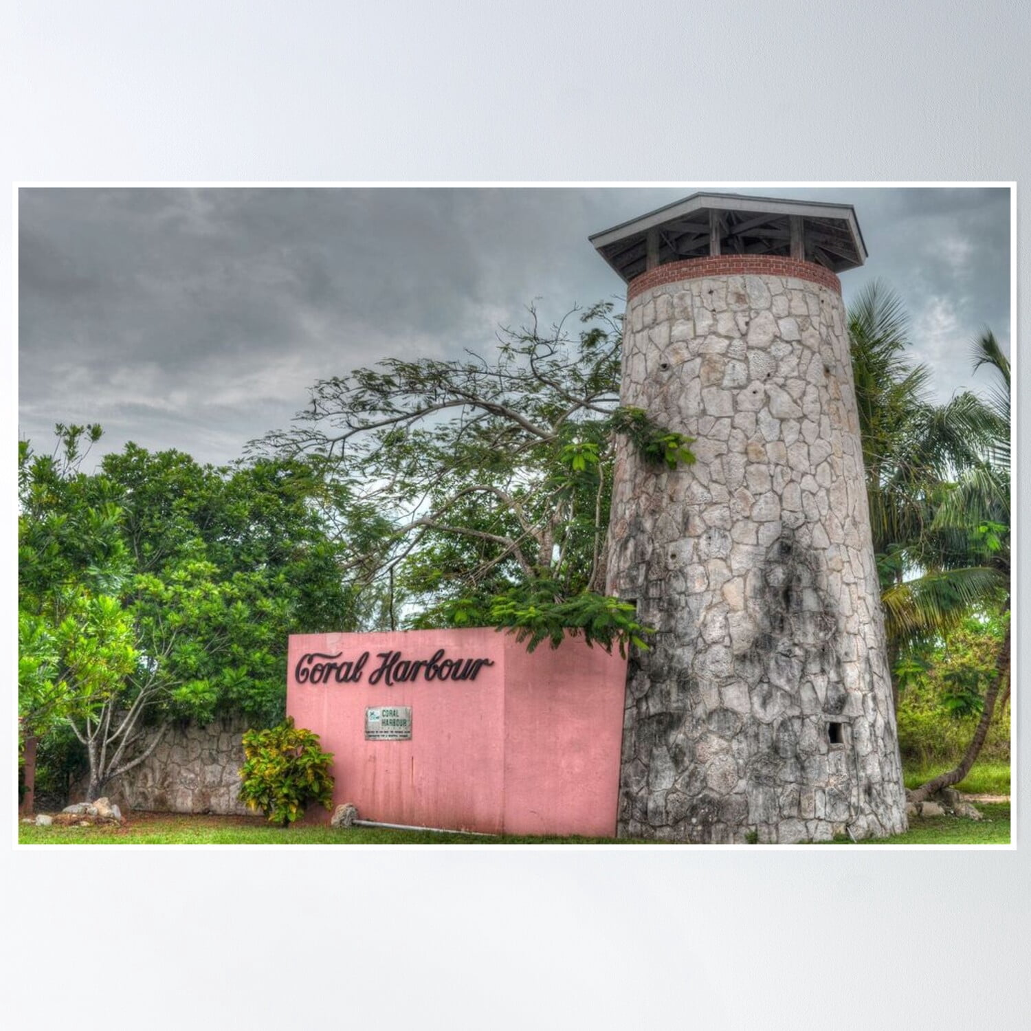 Coral Harbour Entrance In Nassau, The Bahamas Poster Wall Art, Modern ...