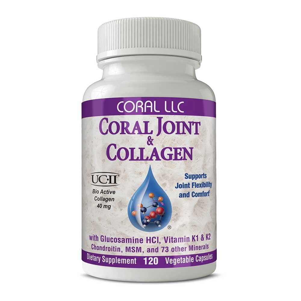Coral Joint & Collagen Support 120 Vegetable Capsules - Walmart.com