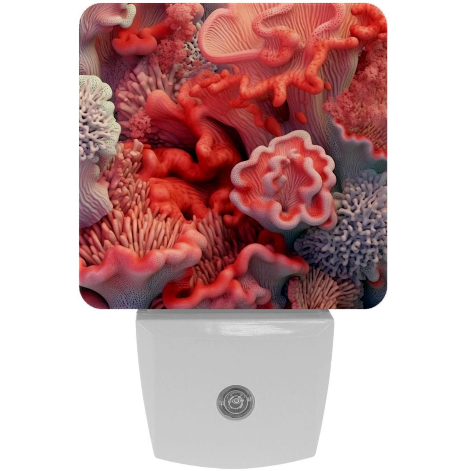 Coral LED Square Night Lights - Compact and Multifunctional ...