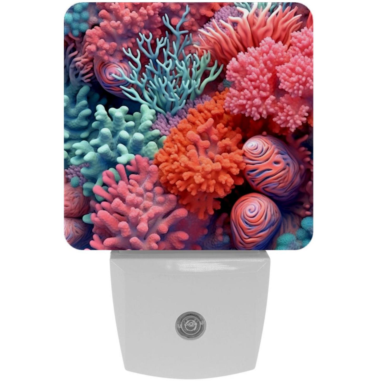 Coral LED Square Night Lights- Energy Efficient and Stylish ...
