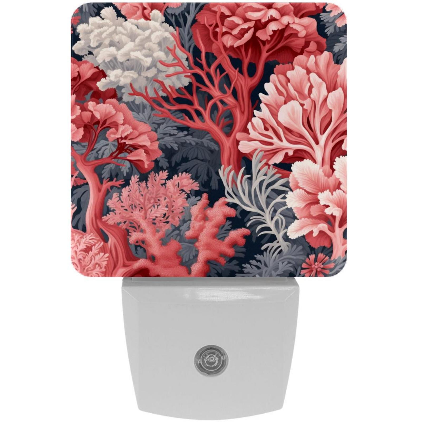 Coral LED Square Night Lights - Illuminating Your Space with Style ...