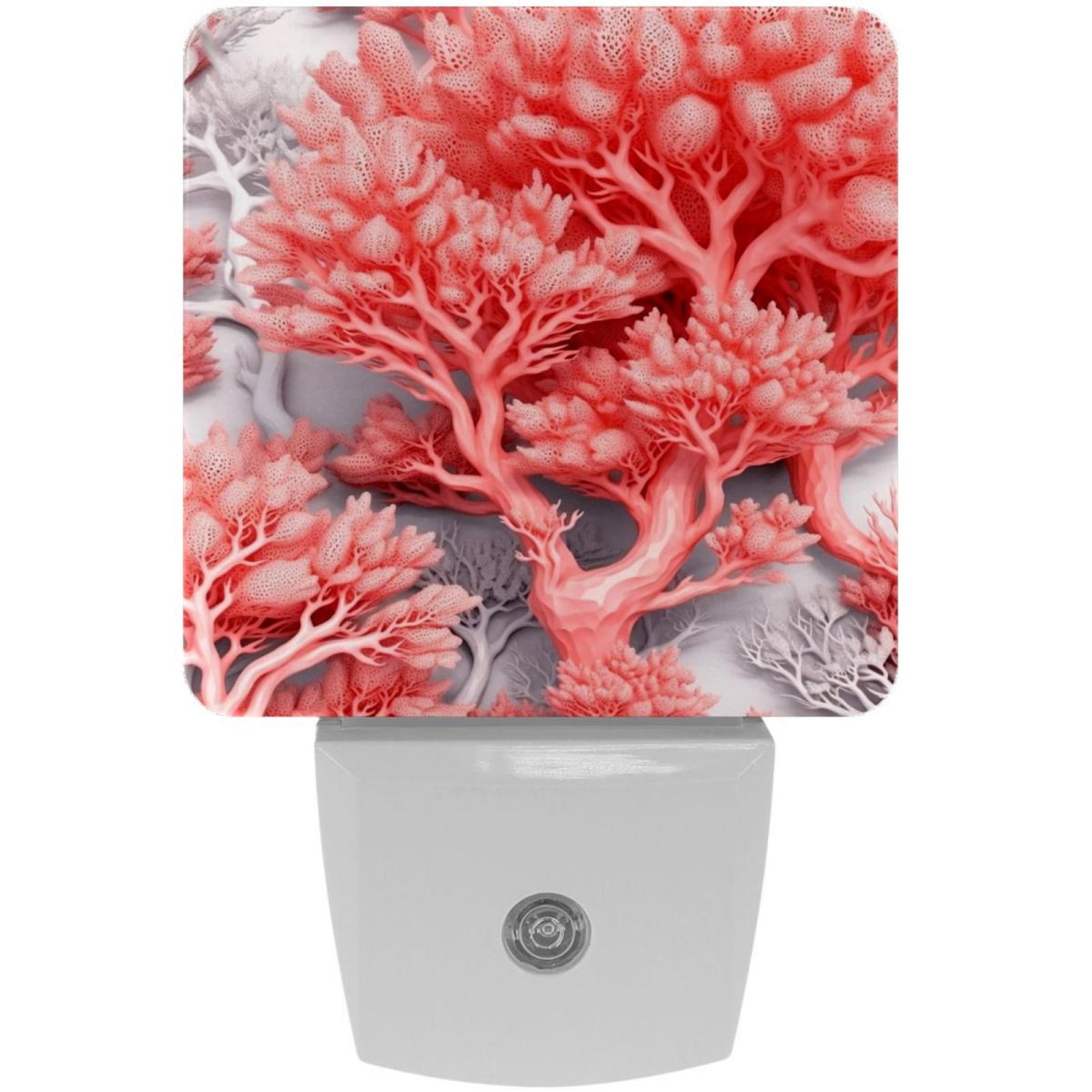 Coral LED Square Night Lights: Innovative Illumination for a Relaxing ...