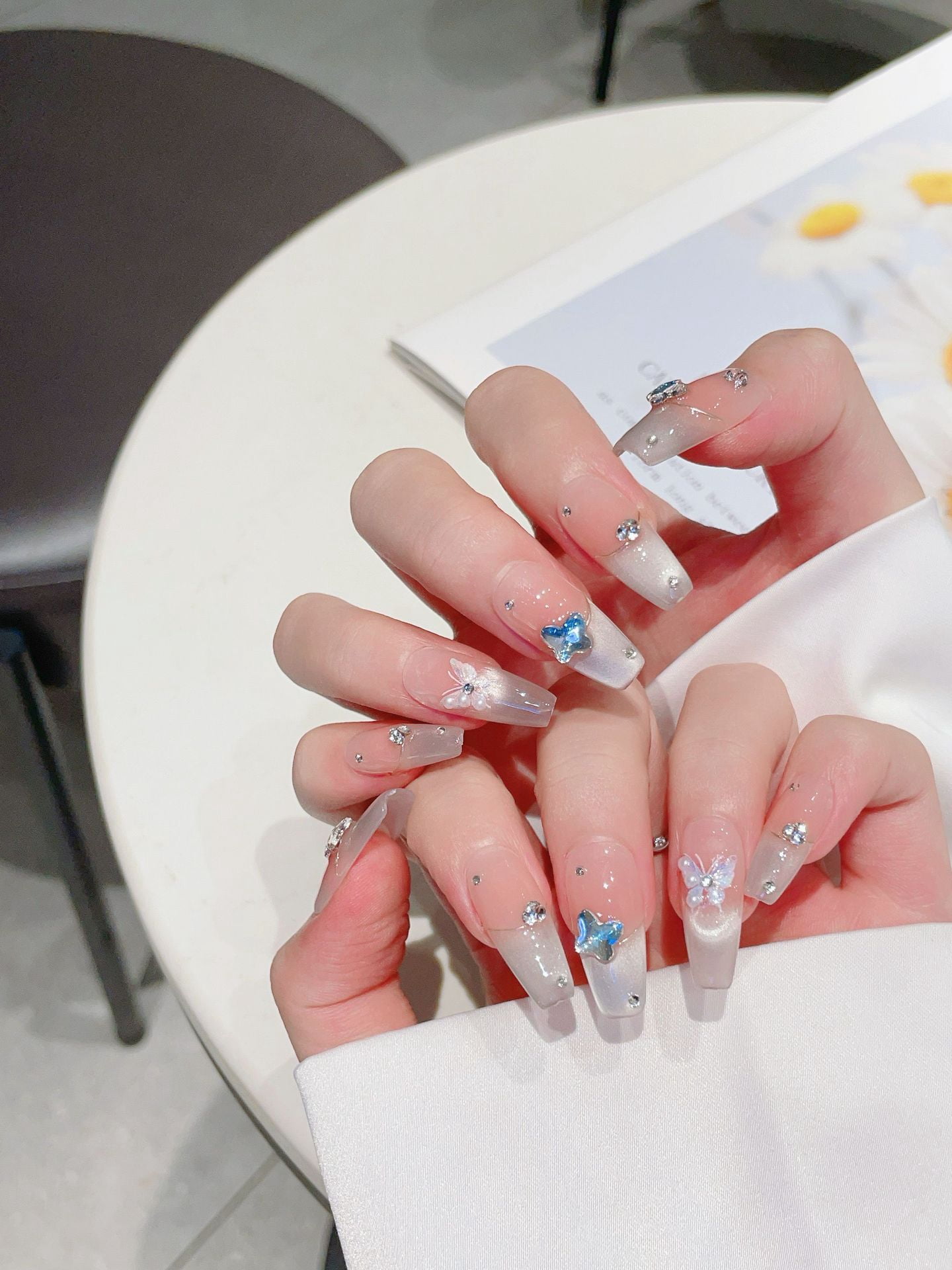 Coral Love Pure Handmade Wearing Nail Pure Desire Wind Temperament ...